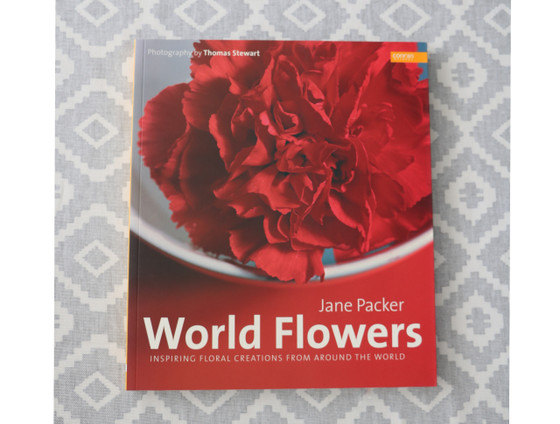 World Flowers Paperback Book - Jane Packer
