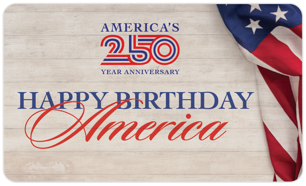 America 250 Gospel Tract Happy Birthday America Gospel Tract