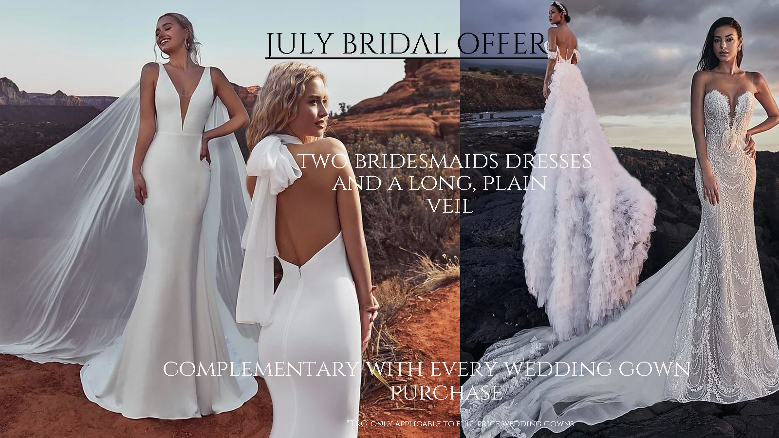 A special offer for our future brides! - Fashionably Yours Bridal ...