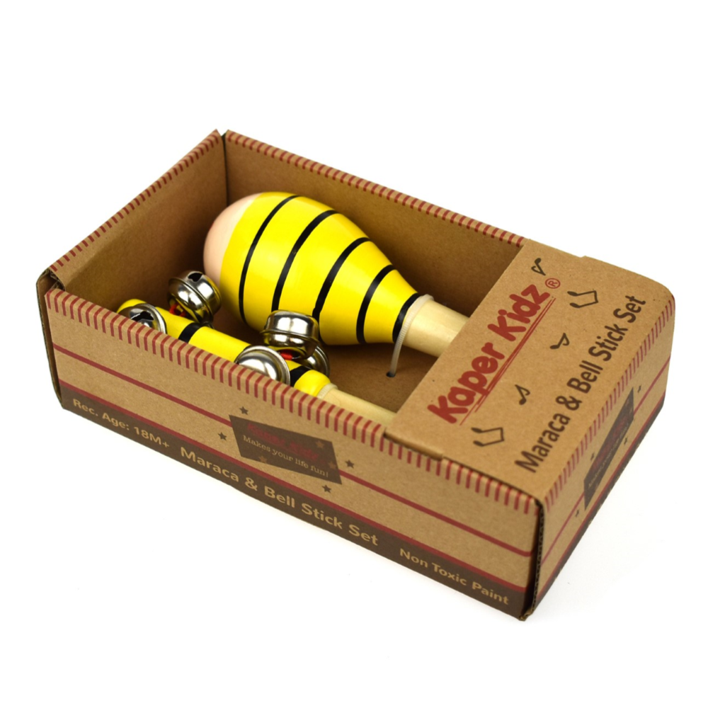 Maraca & Bell Stick Set
