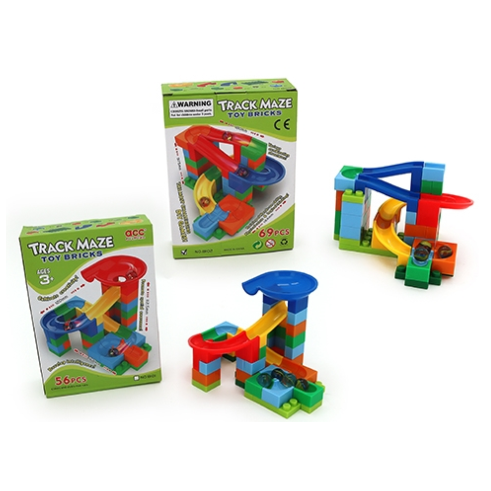 Track Maze DIY Marble Run