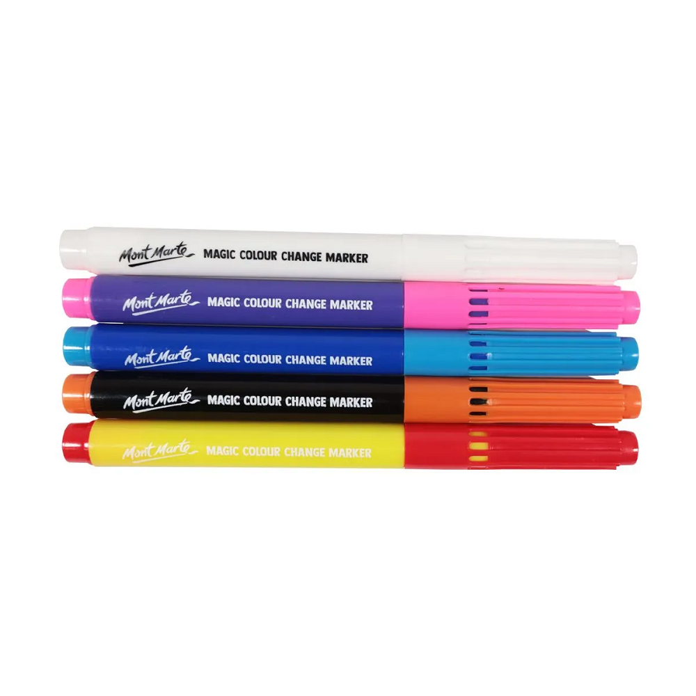 Mont Marte - Magic Colour Change Markers 5 Pack