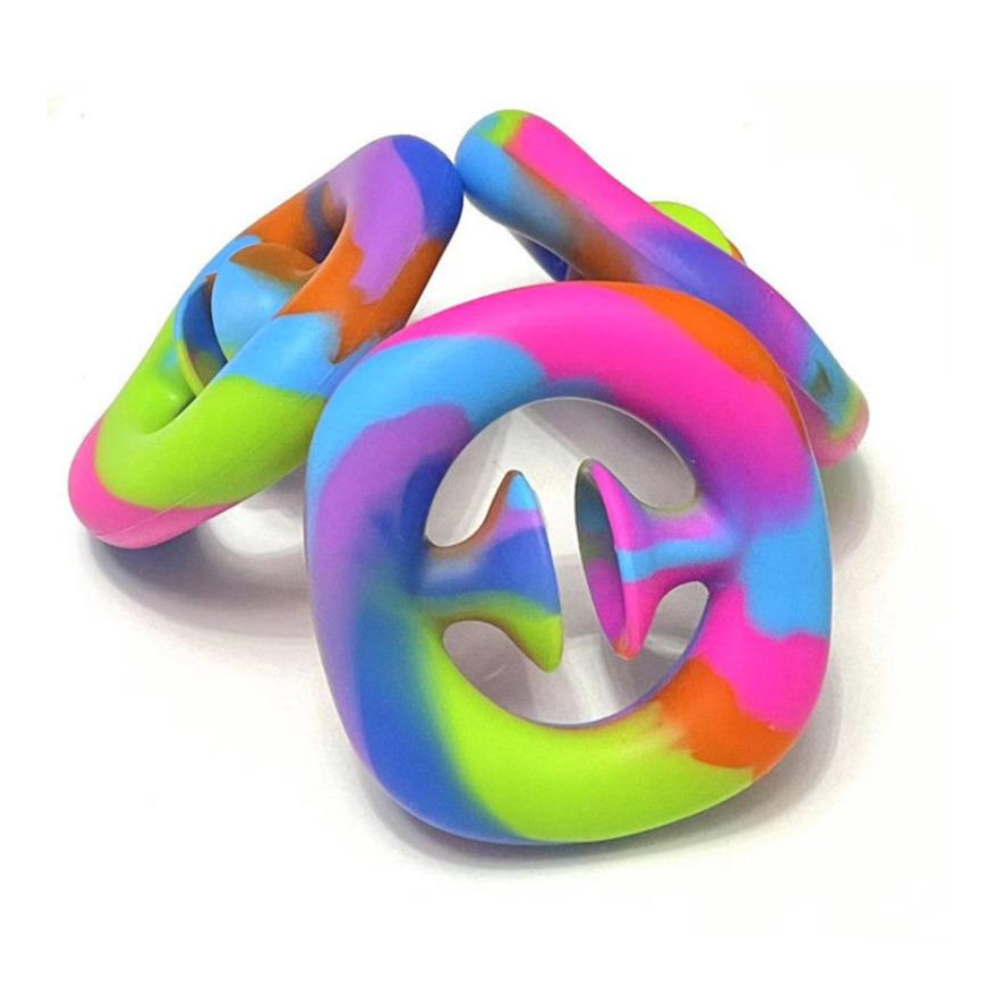 Snap & Pop Fidget Toy Rainbow - Sensory Oasis for Kids