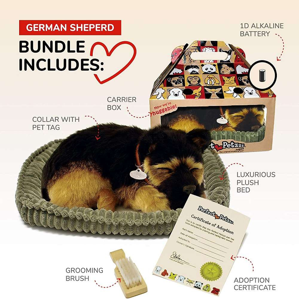 Perfect Petzzz Breathing Puppy - German Shepard Australia