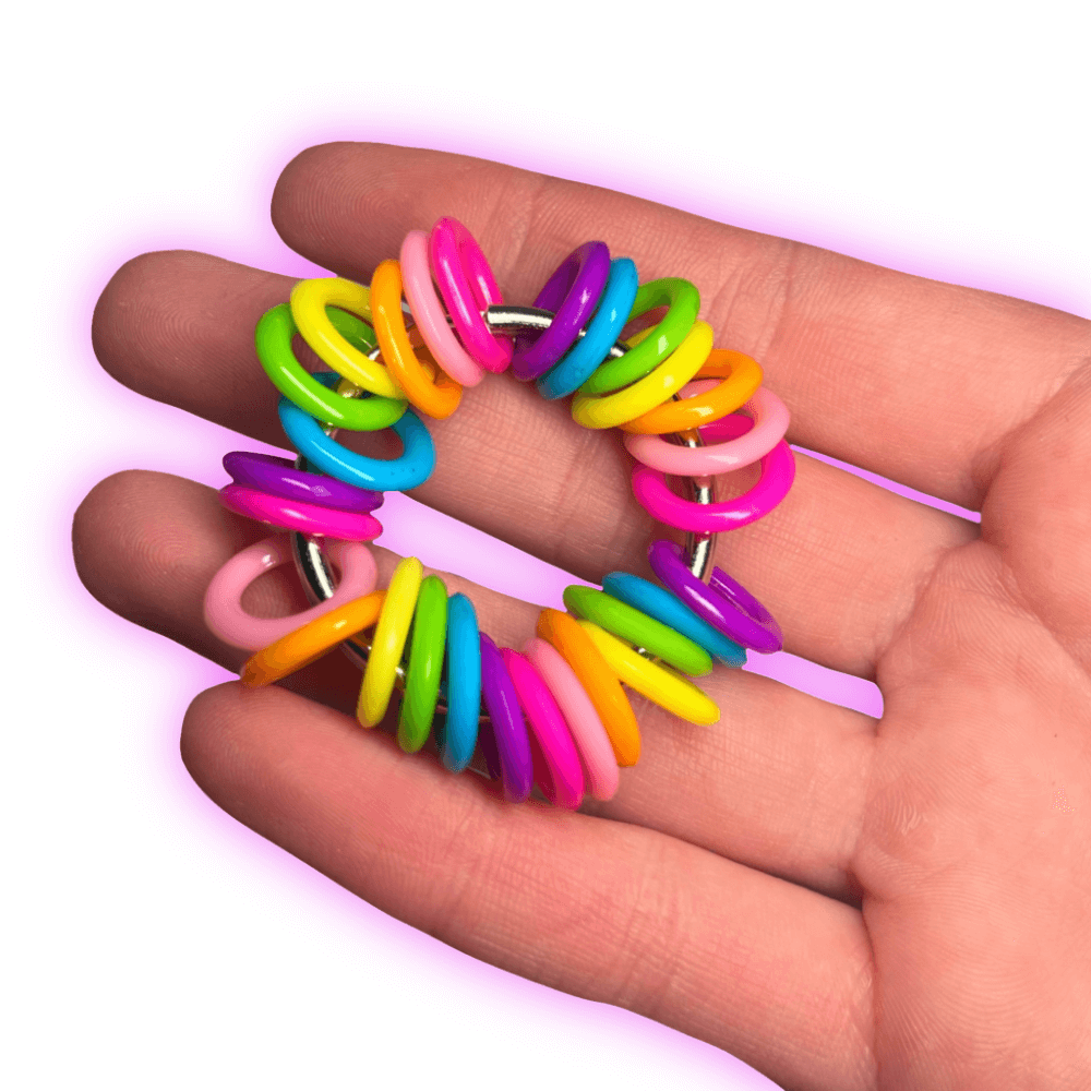 Dinky Things Fidgets - Rainbow Ring