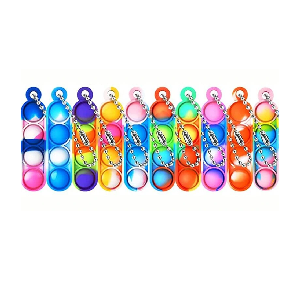 Mini Pop It Fidget Keychain - Sensory Oasis for Kids