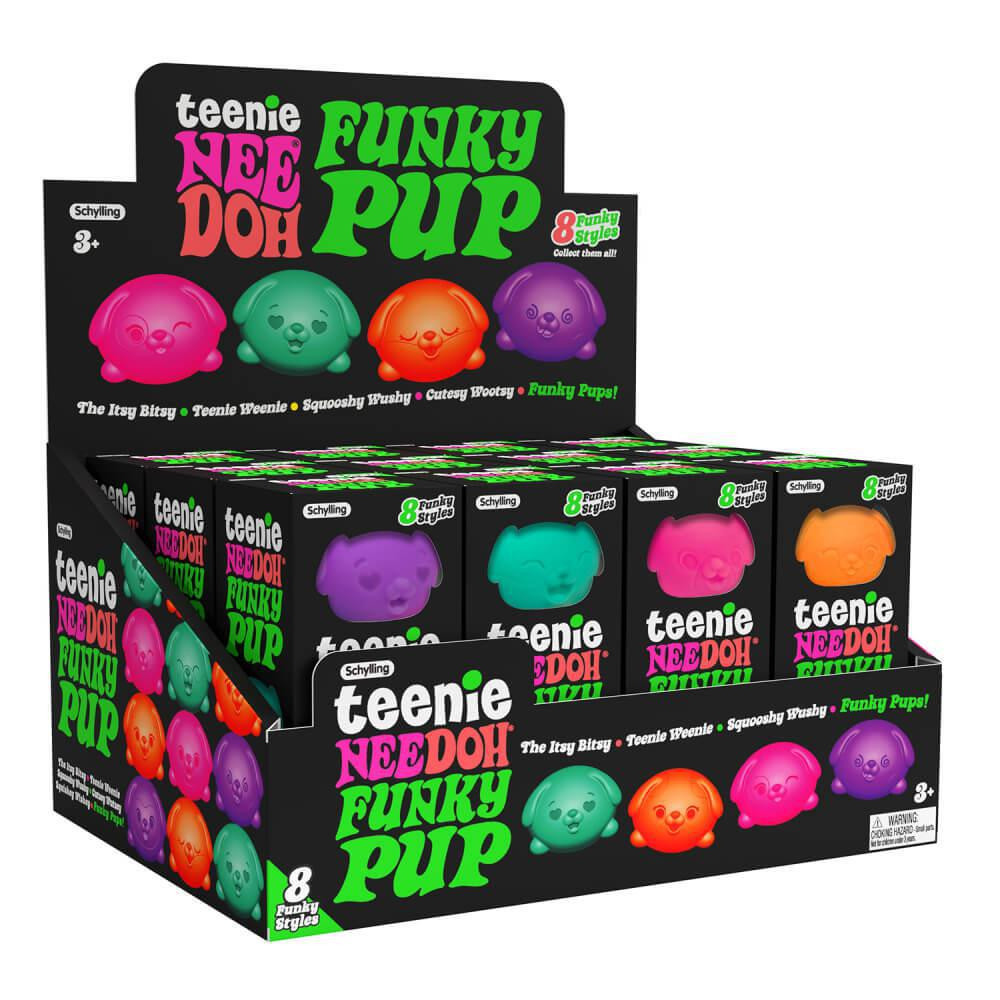 Nee-Doh - Teenie Funky Pups 3 Pack - Sensory Oasis for Kids