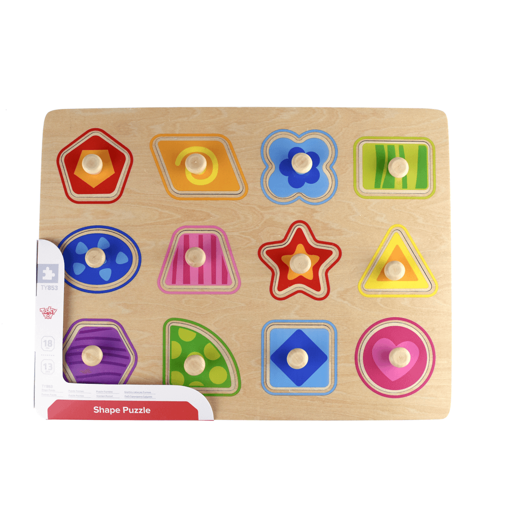 Shape Peg Puzzle - Sensory Oasis for Kids
