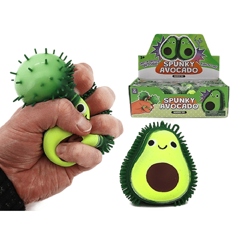 Squeezy Spiky Avocado - Sensory Oasis for Kids