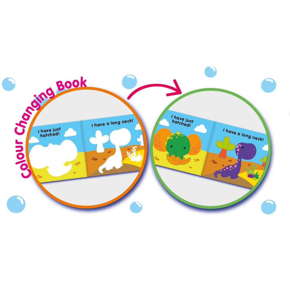 Magic Colour Changing Bath Book - Shapes & Colours - Sensory Oasis for Kids