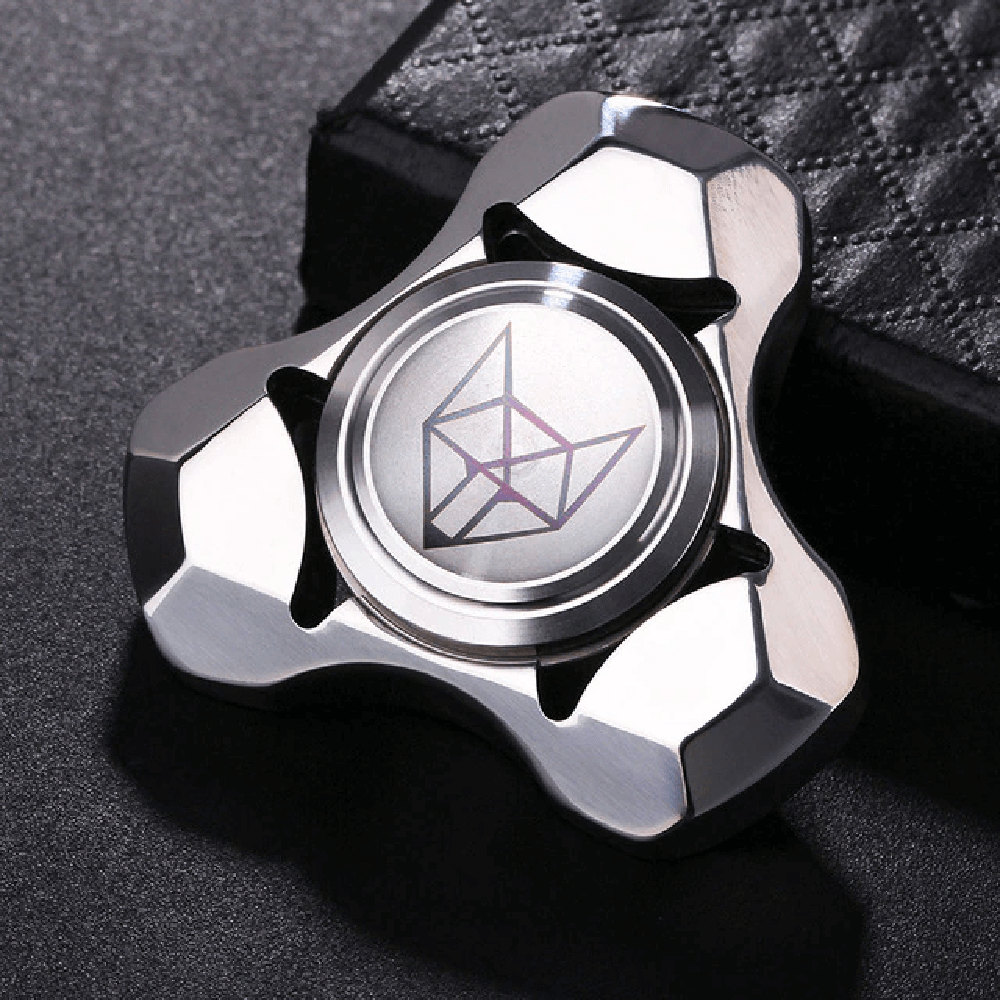 Mini Weighted Metal Fidget Spinner - Sensory Oasis for Kids
