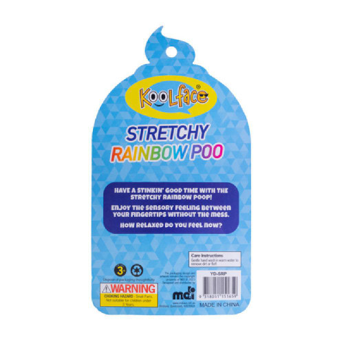 Rainbow Stretchy Poo - Sensory Oasis for Kids