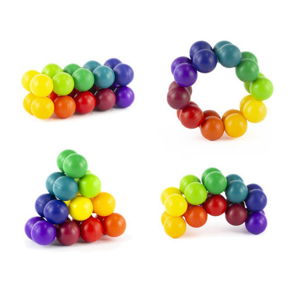 Rainbow Puzzle Ball
