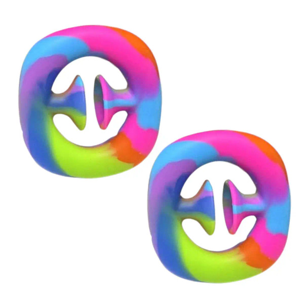 Snap & Pop Fidget Toy Rainbow