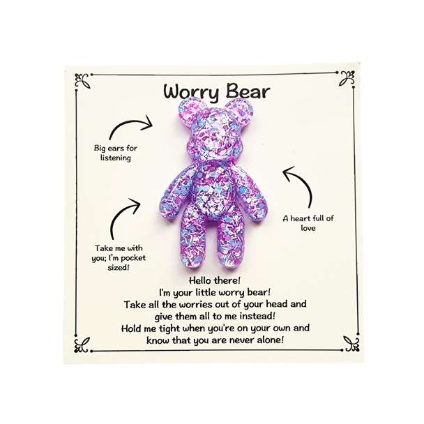 Little Worry Bear I Sensory Toys For Kids