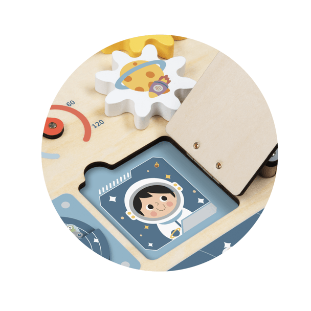Space Busy Board - Sensory Oasis for Kids