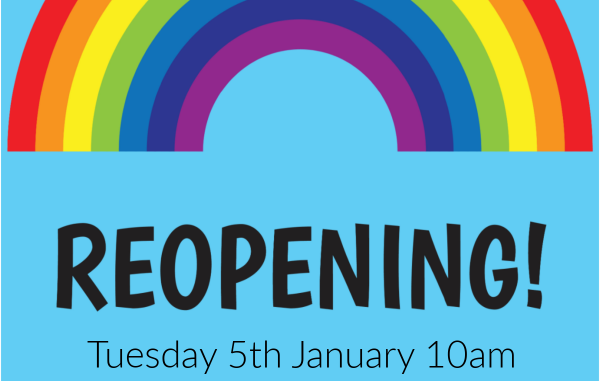 Reopening 2021 - Sensory Oasis for Kids