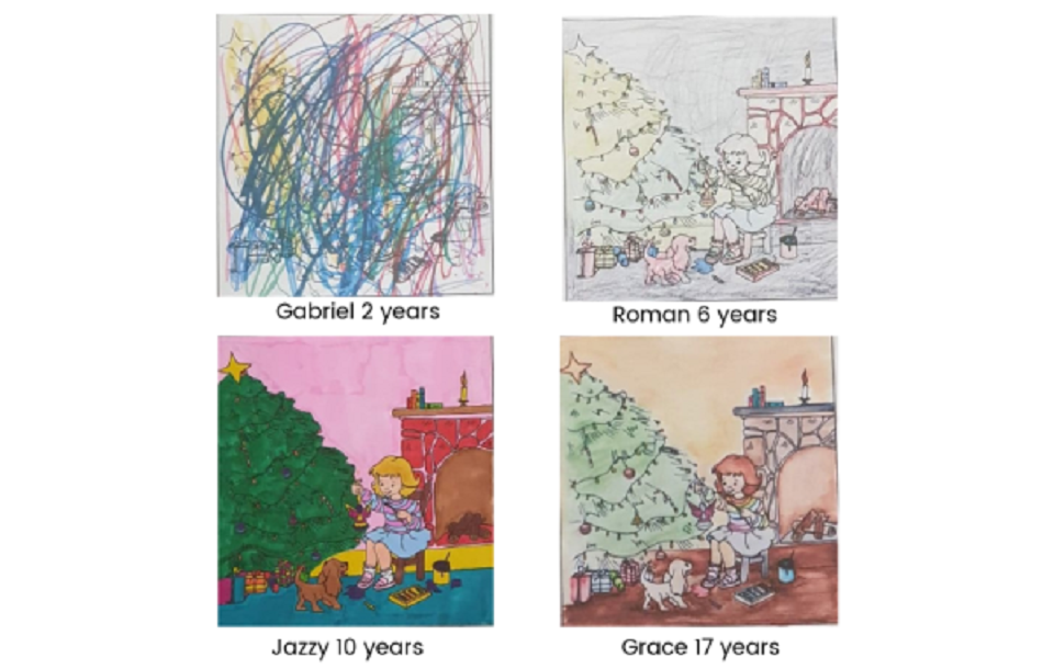 Christmas Colouring Comp Winners - Sensory Oasis for Kids