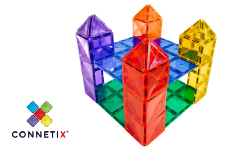 Connetix Magnetic Tiles - Sensory Oasis for Kids