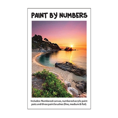 Paint By Numbers - Beach Cove