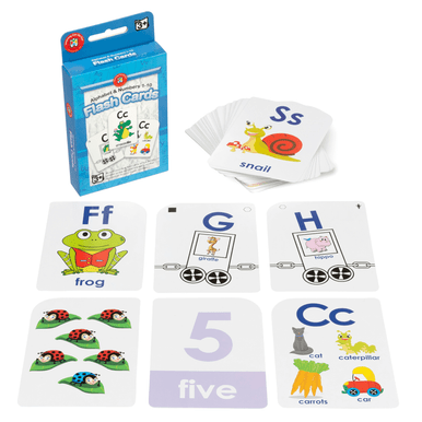 Flashcards - Alphabet and Numbers 1-10 I Learning For Kids