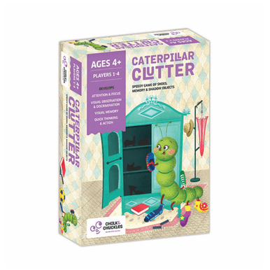 Caterpillar Clutter Game I Speedy Memory Game For Kids