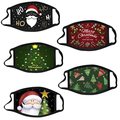 Christmas Face Mask - Festive Holiday Face Covering