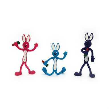Bendable Bunny Rabbit I Fidget Toys I Sensory Oasis for Kids