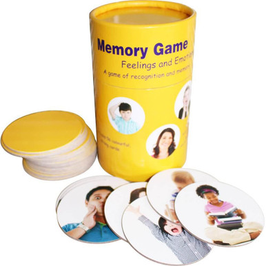 Feelings and Emotions Matching Pairs I Memory Game For Kids