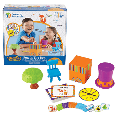 Fox in the Box Positional Words Activity Set I Educational