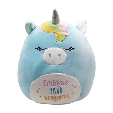 Squishmallow Inspirational Message 12 Inch - Hudson Unicorn