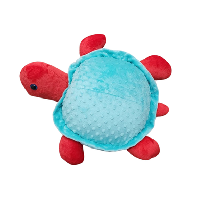 Weighted Turtle - Aqua & Red