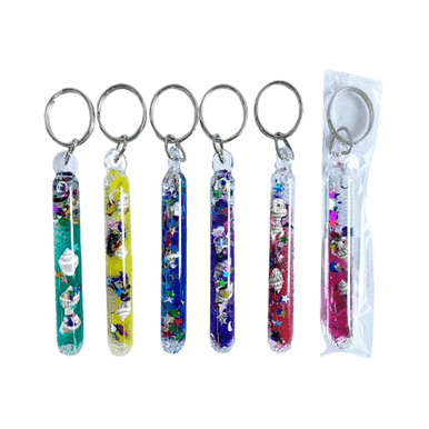 Glitter Wand Keyring I Sensory Keychain For Kids