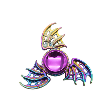 Metal Dragon Wings Fidget Spinner - Oil Slick