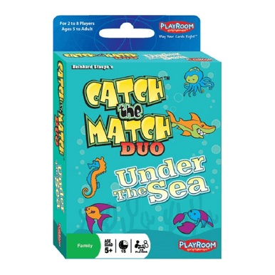 Catch The Match Duo Under The Sea I Matching Card Game