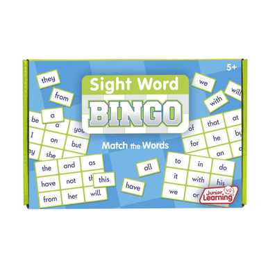 Sight Words Bingo - Sensory Oasis for Kids