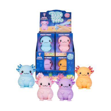 Pullie Pal Stretch Axolotl - Sensory Oasis for Kids