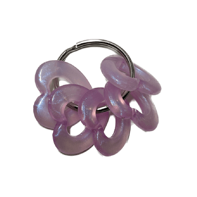 Dinky Things Fidgets - Smooth Hearts Ring I Handmade Fidgets