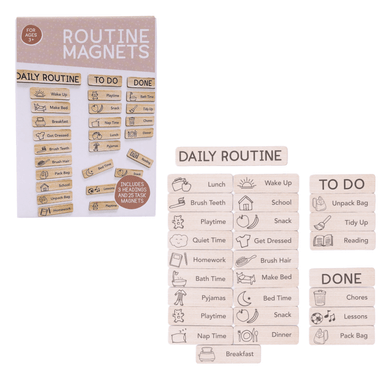Daily Routine Magnet Set I Encourage Routine & Independence