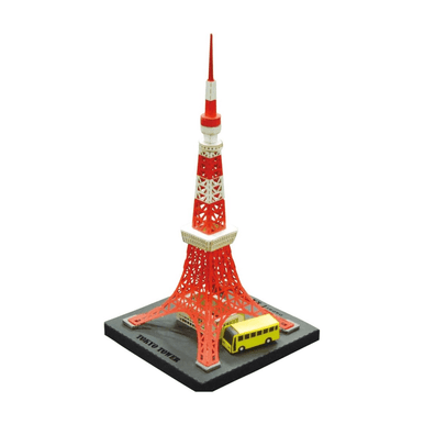 Paper Nano - Tokyo Tower Paper Model - Sensory Oasis for Kids