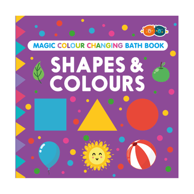 Magic Colour Changing Bath Book - Shapes & Colours