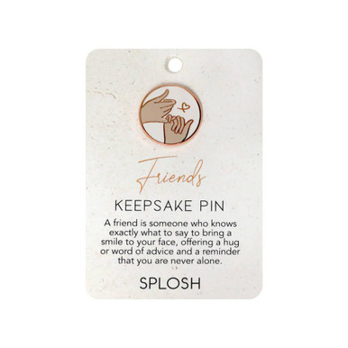 Friends Keepsake Pin I Lapel Pin I Sensory Oasis for Kids