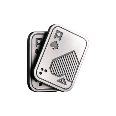 Ace of Spades Magnetic Slider Fidget I Metal Fidgets