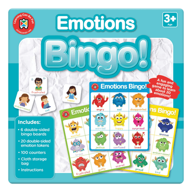 Emotions Bingo I Educational Games for Kids