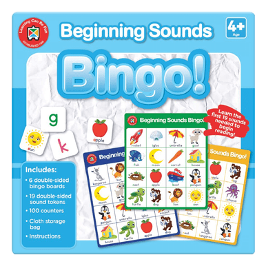 Beginning Sounds Bingo - Sensory Oasis for Kids