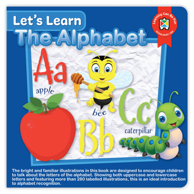 Let's Learn The Alphabet Book - Sensory Oasis for Kids
