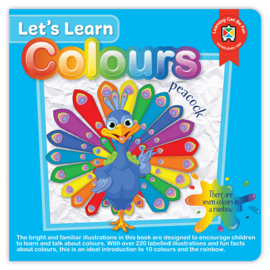Let's Learn Colours Book - Sensory Oasis for Kids