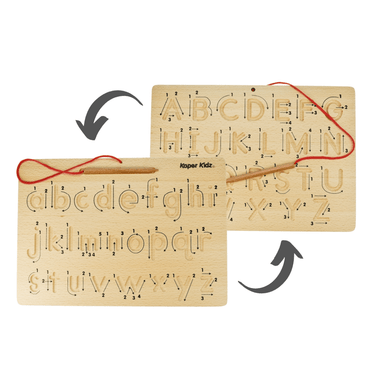 Alphabet Tracing Board - Sensory Oasis for Kids