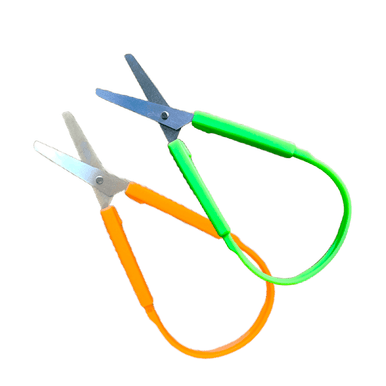 Easy Grip Loop Scissors I Kids Safety Scissors