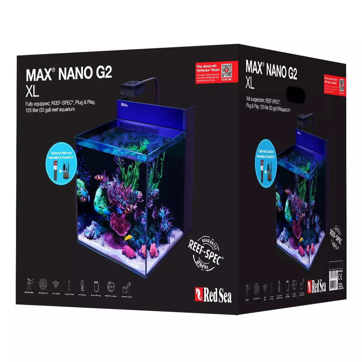 Fish Tanks - Fish Tanks by Brand - Red Sea Aquariums - Red Sea Max Nano ...